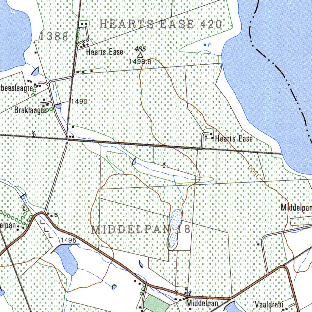 2628CD GROOTVLEI Map by Chief Directorate: National Geo-spatial ...