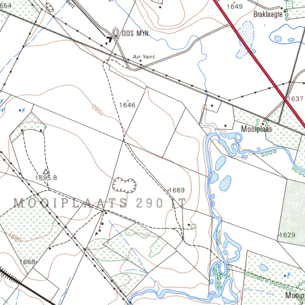 2630CA CAMDEN Map by Chief Directorate: National Geo-spatial ...