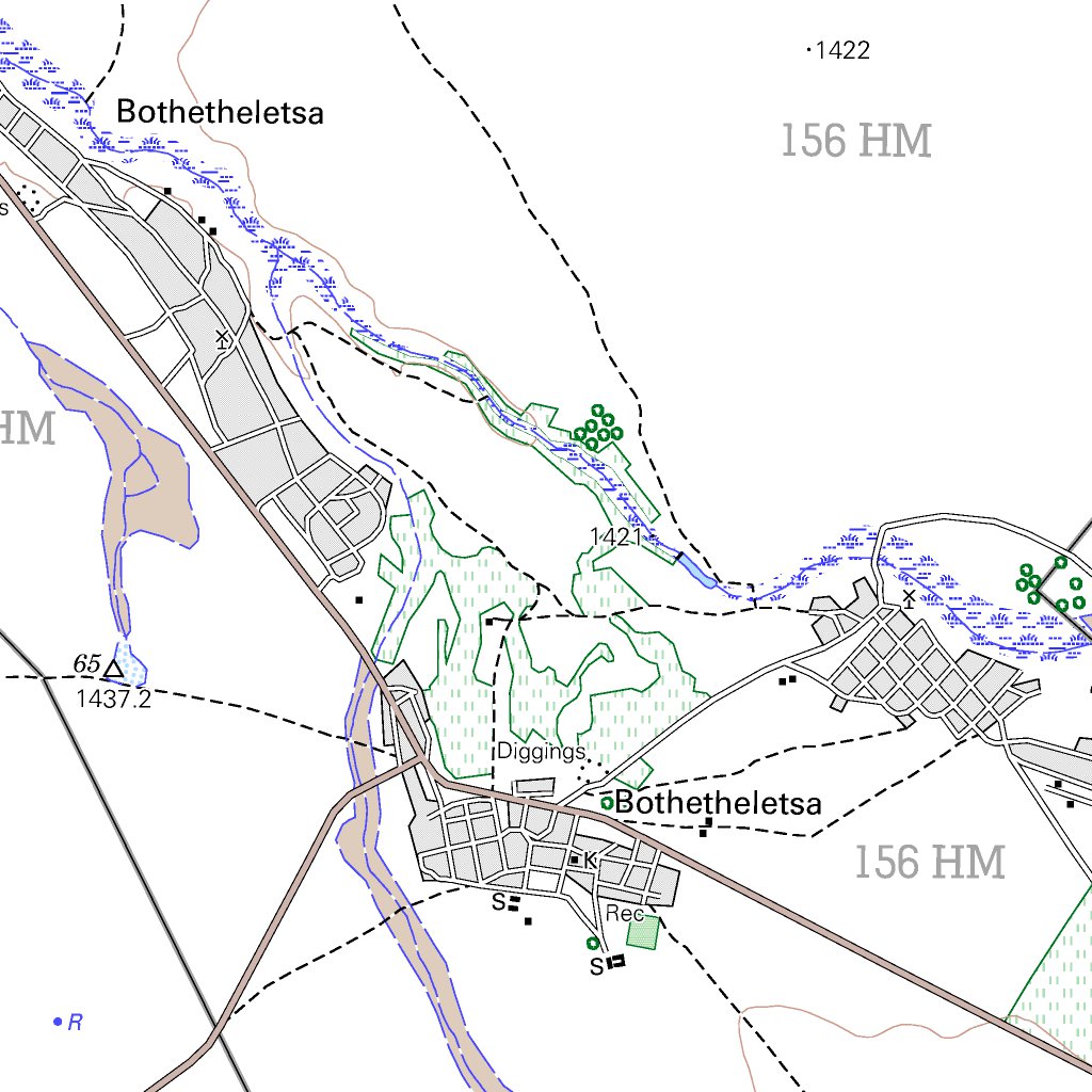 2723BD KAMDEN Map by Chief Directorate: National Geo-spatial ...