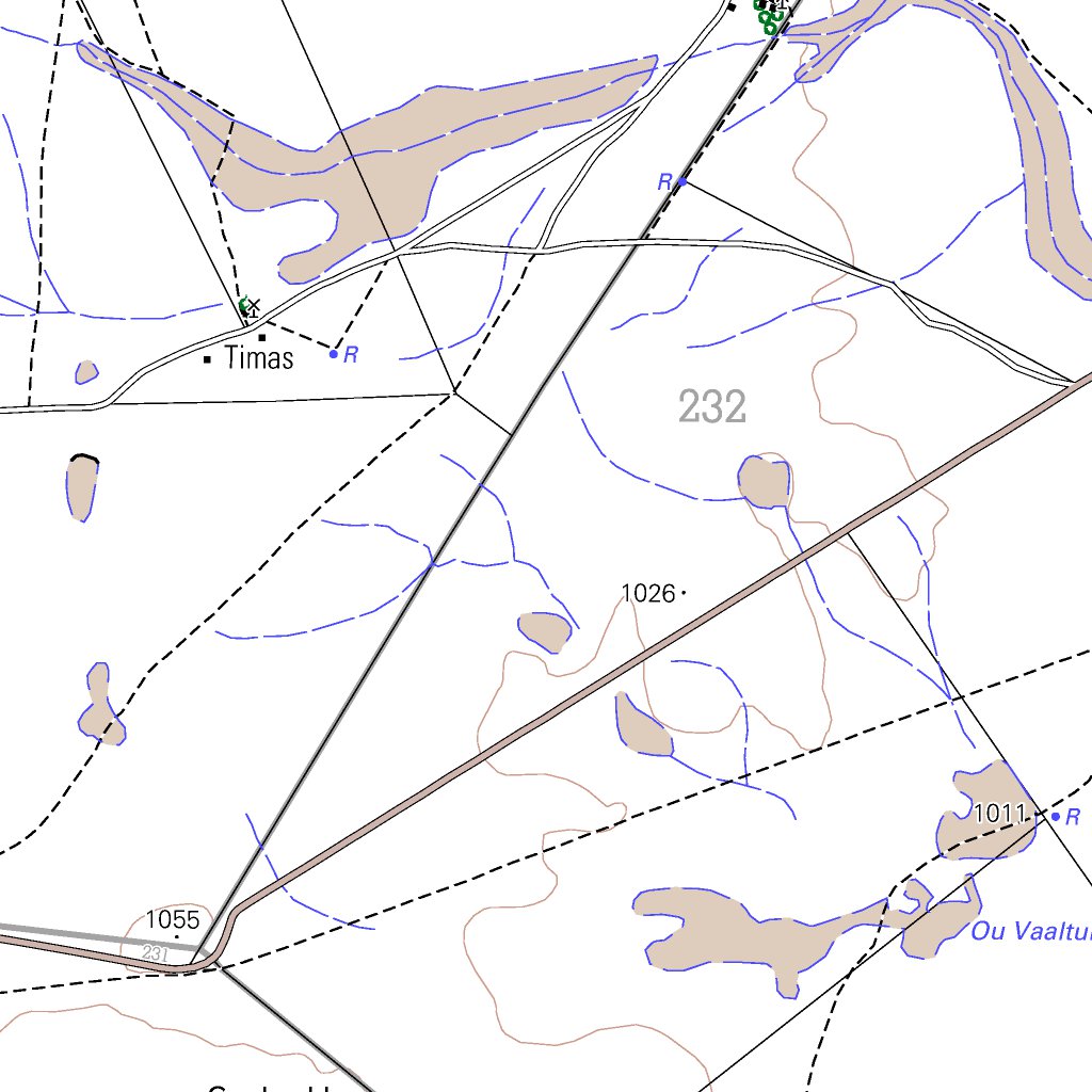 2919DA BURTON'S VLEI Map by Chief Directorate: National Geo-spatial ...