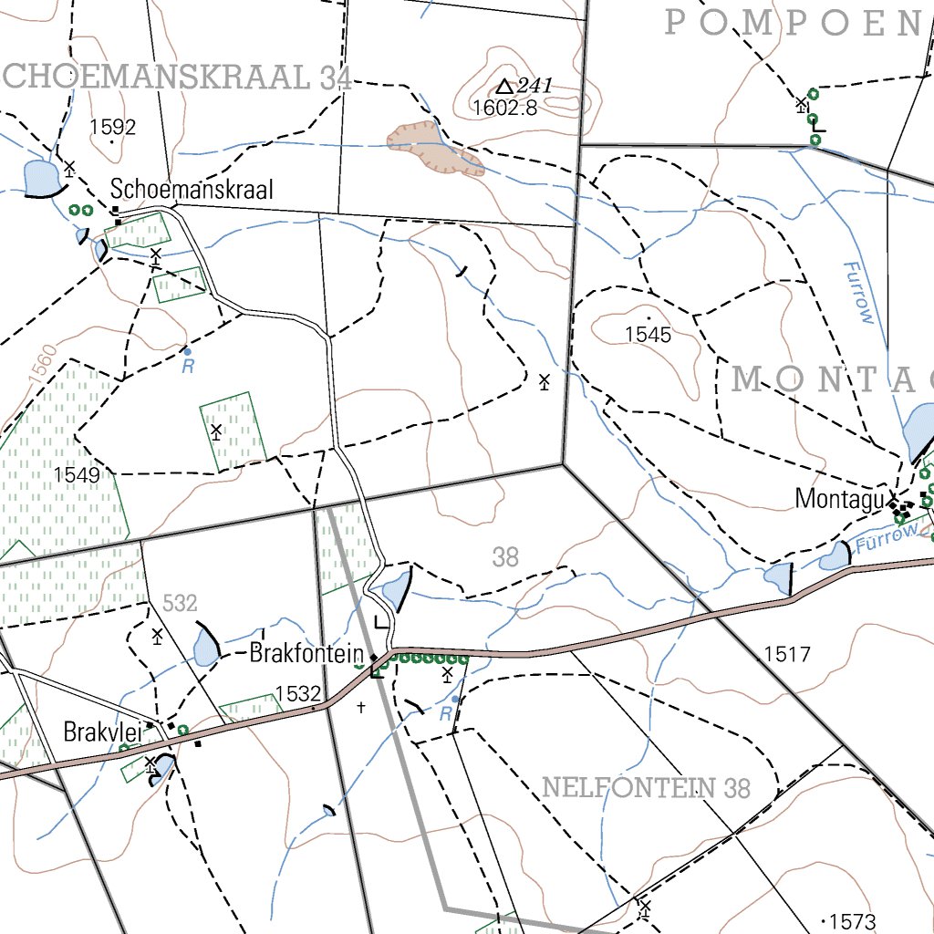 3026AB SPITSKOP Map by Chief Directorate: National Geo-spatial ...