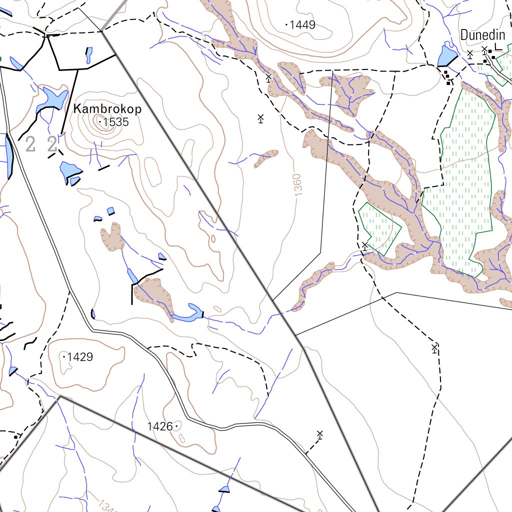 3126CB MOORDENAARSHOEK Map by Chief Directorate: National Geo-spatial ...