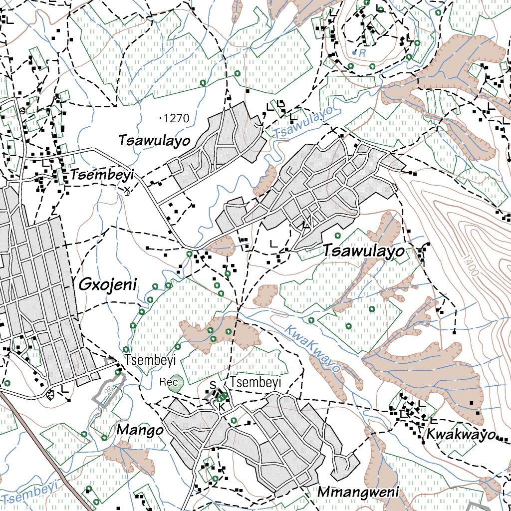 3127CA LADY FRERE Map by Chief Directorate: National Geo-spatial ...