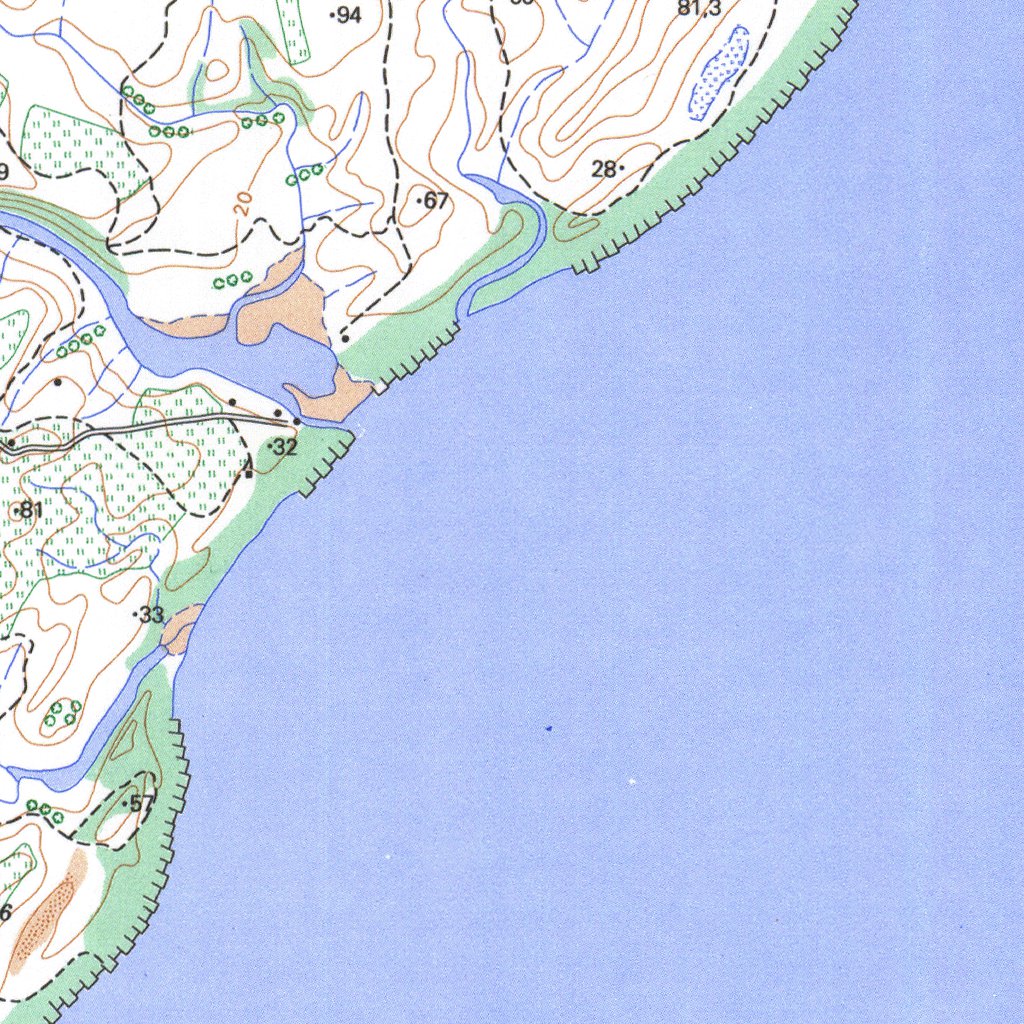 3130AA, AB PORT EDWARD Map by Chief Directorate: National Geo-spatial ...