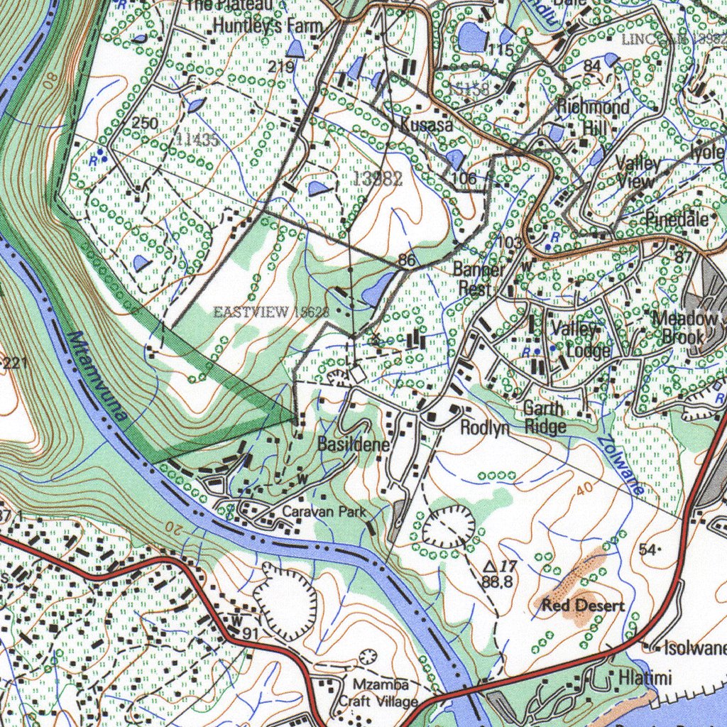 3130AA, AB PORT EDWARD Map by Chief Directorate: National Geo-spatial ...