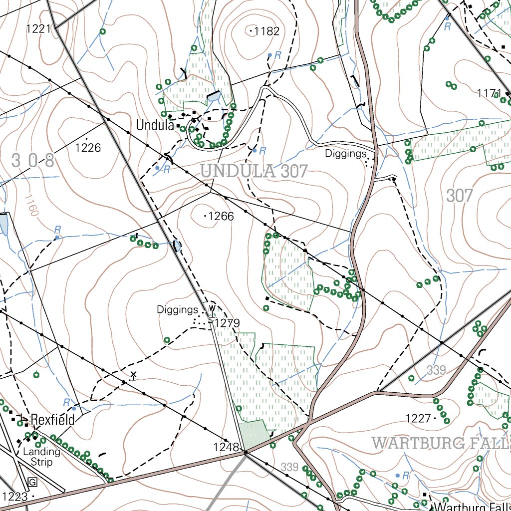 3227AD NDUMANGENI Map by Chief Directorate: National Geo-spatial ...