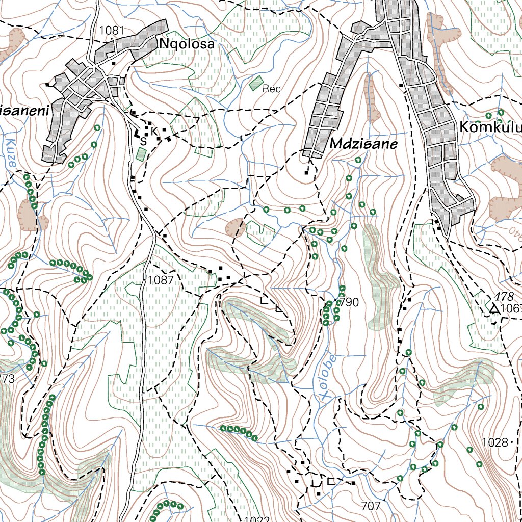 3227BA COFIMVABA Map by Chief Directorate: National Geo-spatial ...