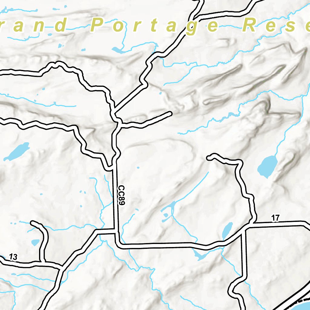 CRTU Superior National Forest Winter: Cook County Map by Coalition of ...