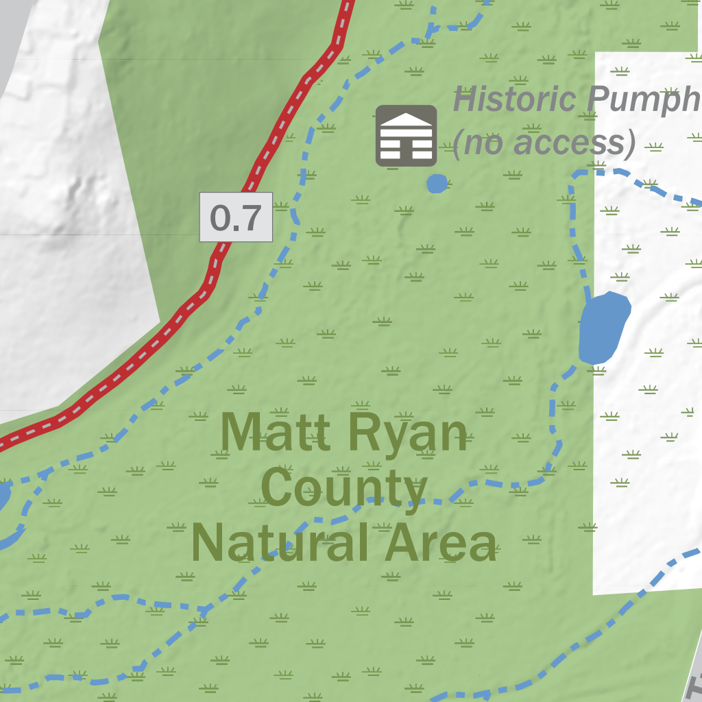 Avenza - Matt Ryan County Natural Area Map by Coconino County Parks ...