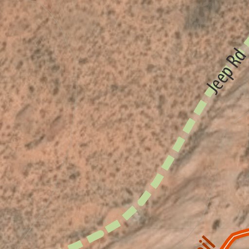 Beehives Trail Map by Coconino County Parks & Recreation | Avenza Maps