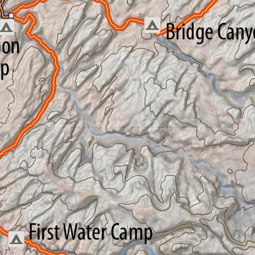 North Rainbow and Rainbow Lodge Trails Map by Coconino County Parks ...
