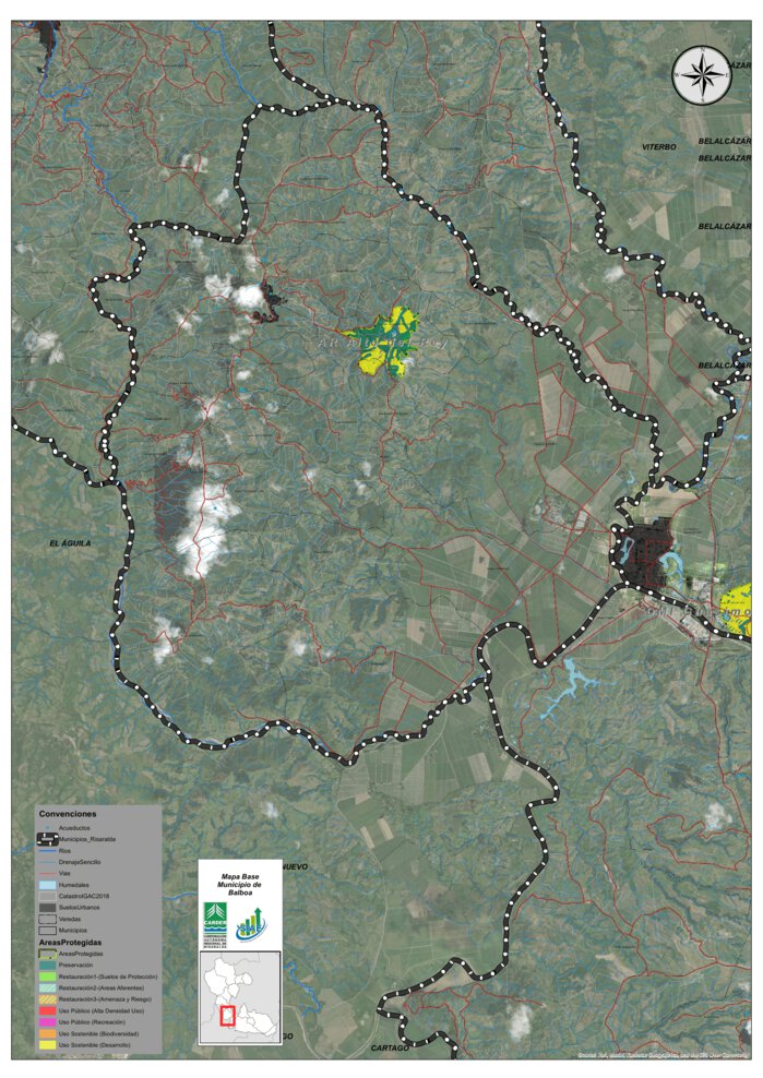 CARDER Mapa Base, Balboa Map by Independant | Avenza Maps