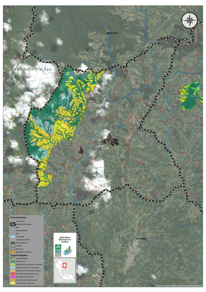 CARDER Mapa Base Guática Map by Independant | Avenza Maps