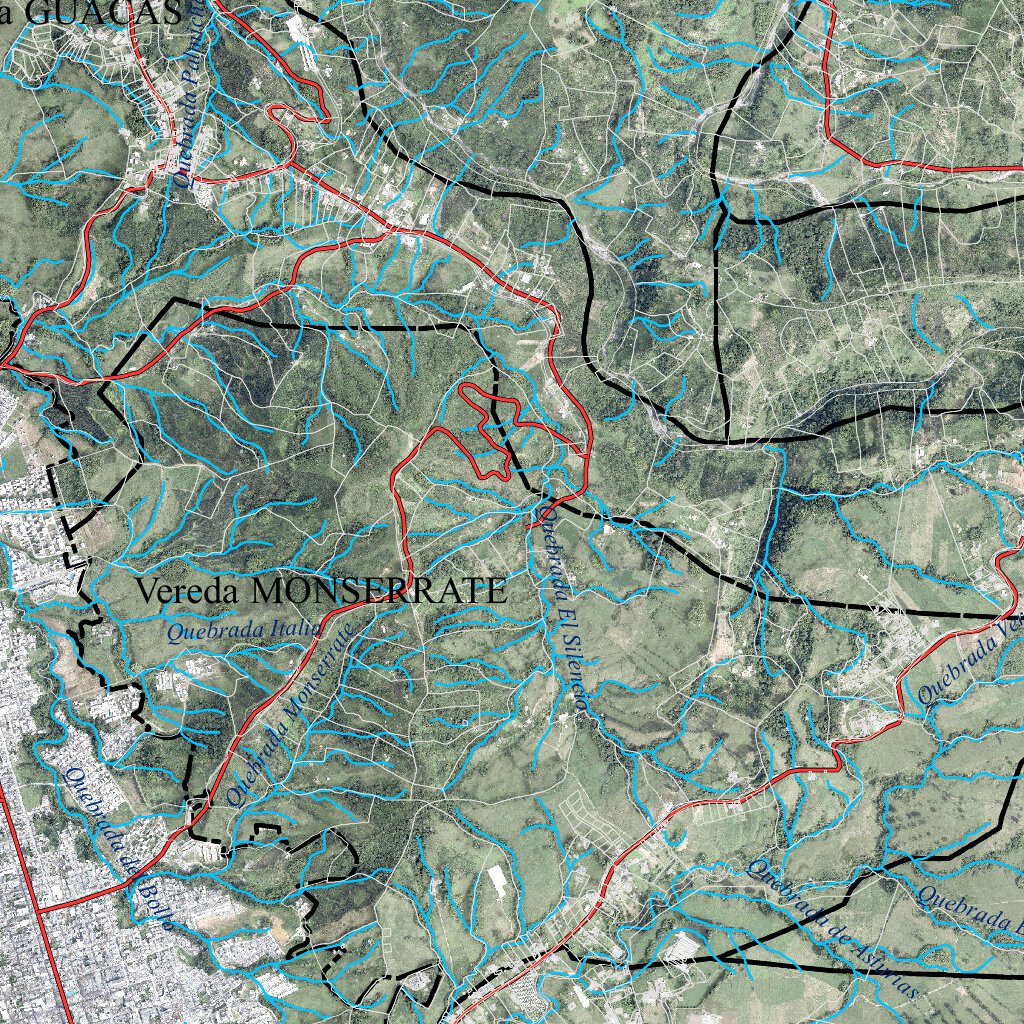 CARDER Mapa Base Santa Rosa Map by Independant | Avenza Maps
