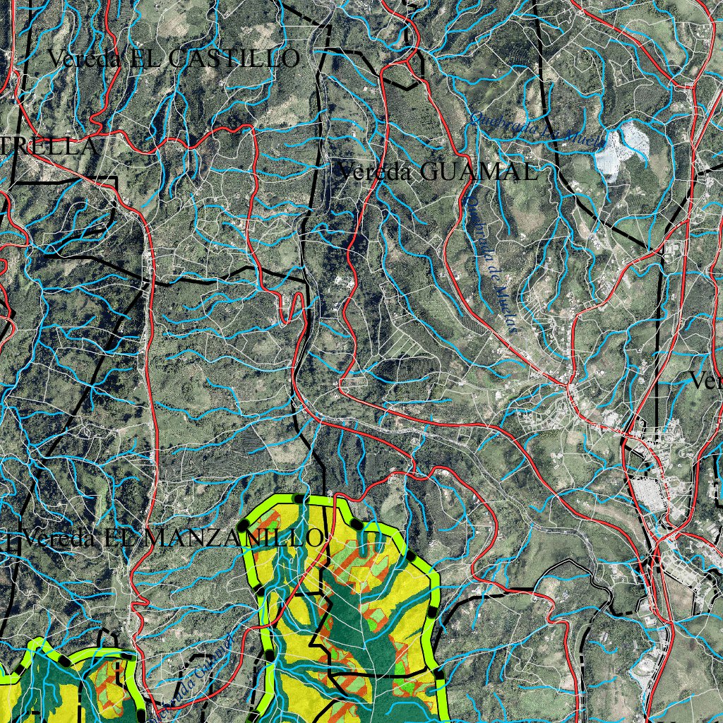 CARDER Mapa Base Santa Rosa Map by Independant | Avenza Maps