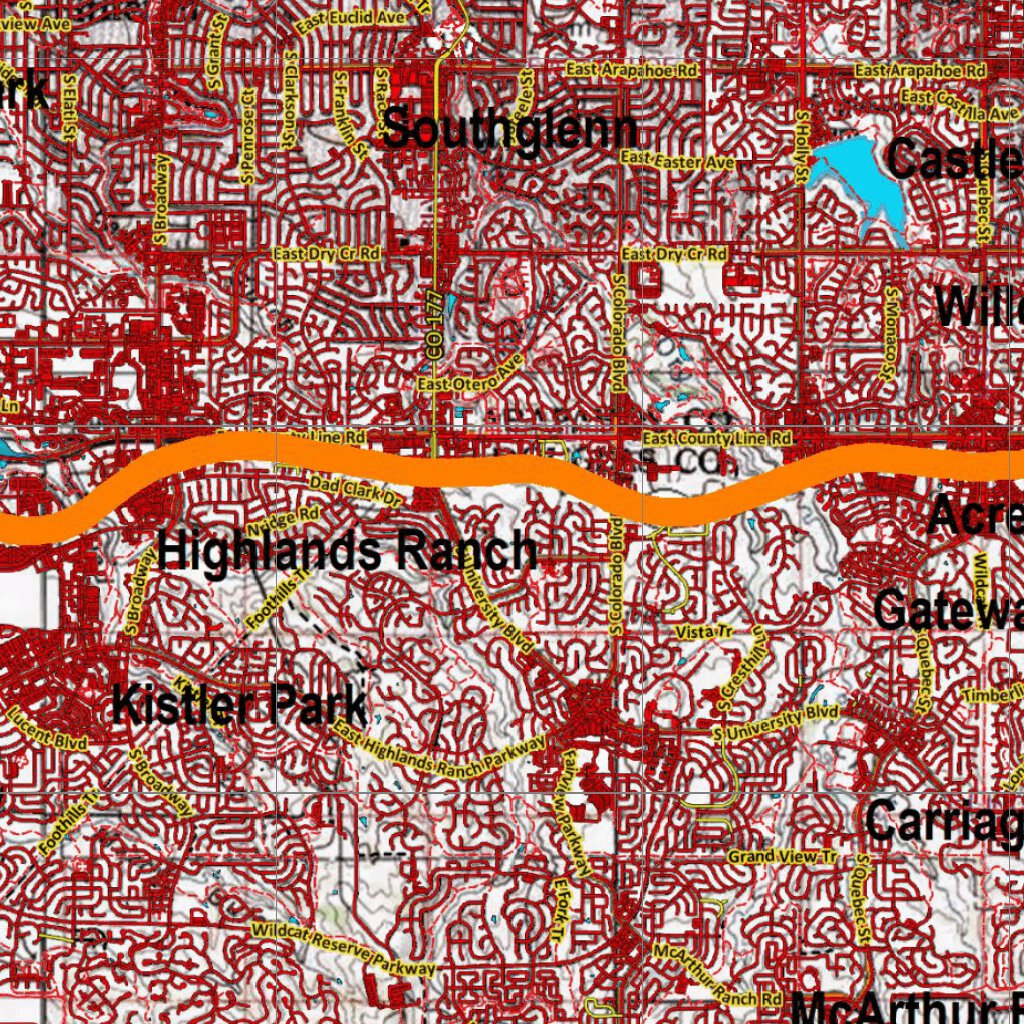 CO_104_White_Tail_Deer_Habitat Map by Colorado HuntData LLC | Avenza Maps