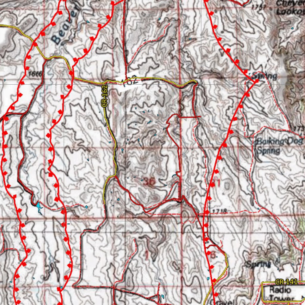 CO_105_White_Tail_Deer_Habitat Map by Colorado HuntData LLC | Avenza Maps