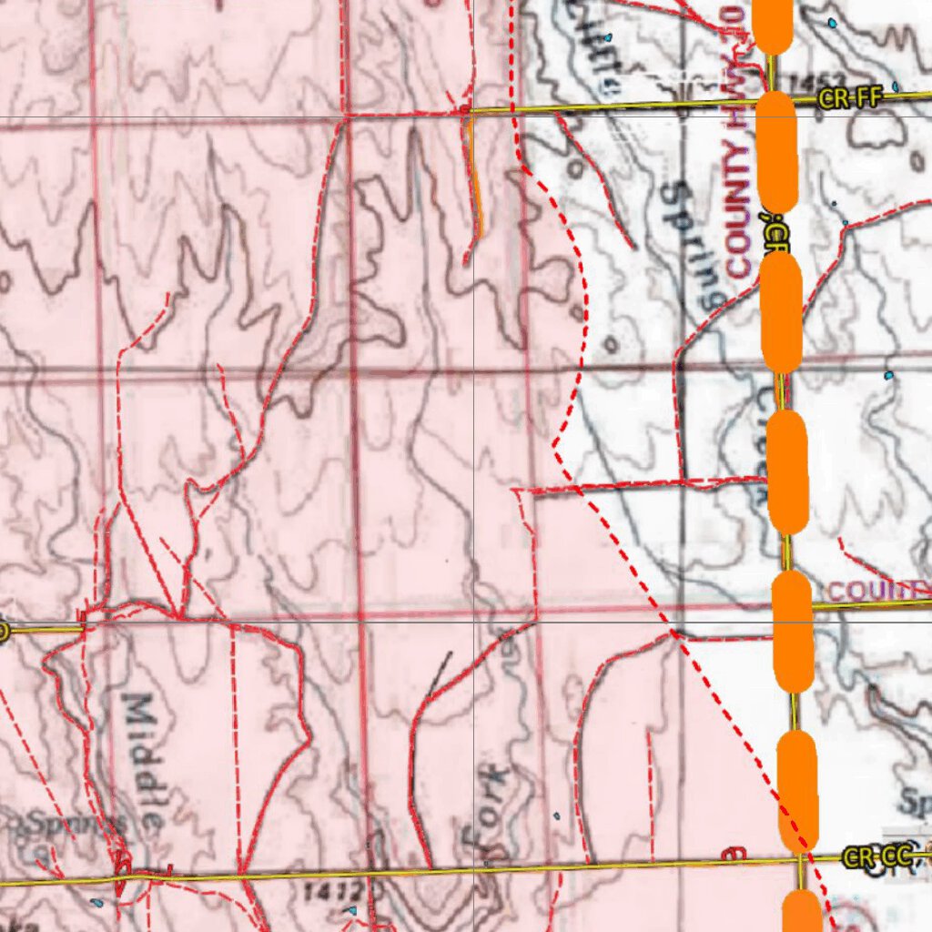 CO_116_White_Tail_Deer_Habitat Map by Colorado HuntData LLC | Avenza Maps