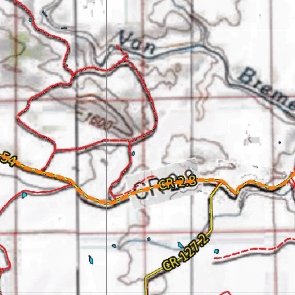 CO_141_White_Tail_Deer_Habitat Map by Colorado HuntData LLC | Avenza Maps