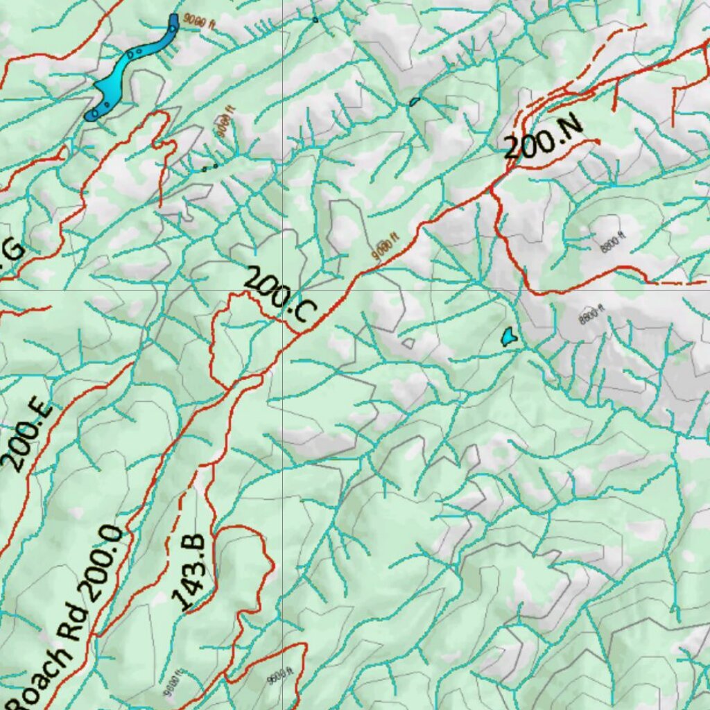 Co Bighorn Sheep Unit S18 Topo with Unit Boundaries Map by Colorado ...