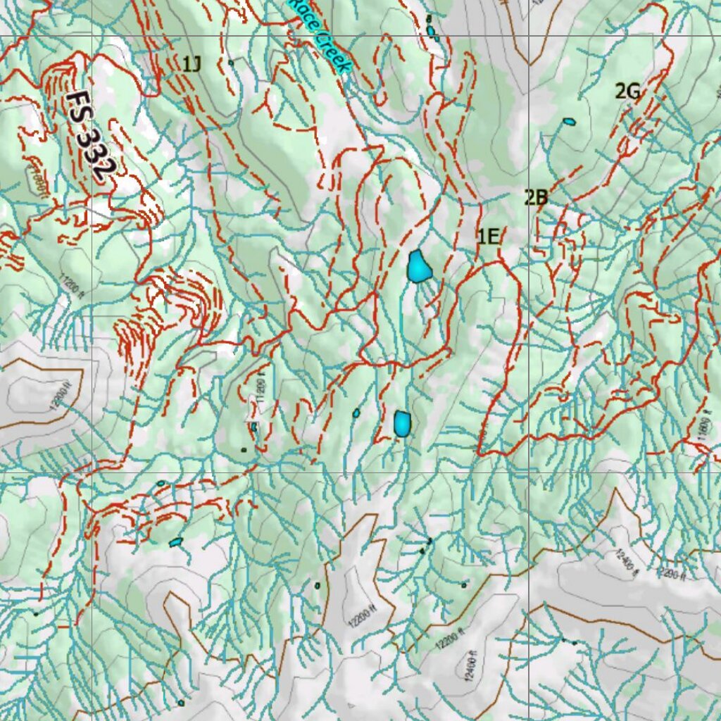 Co Bighorn Sheep Unit S29 Topo with Unit Boundaries Map by Colorado ...