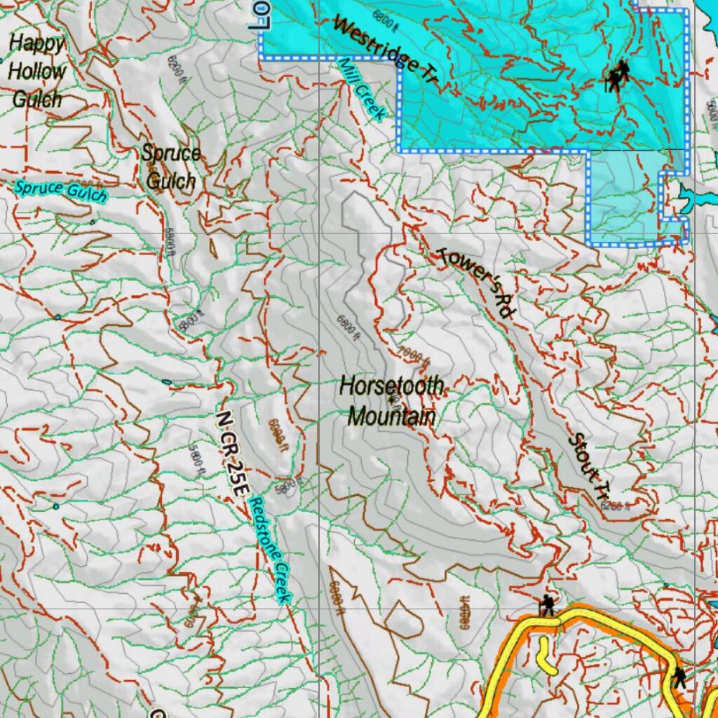 CO Moose Unit 19 Land Use, Kill Site, and Concentrations Map by ...