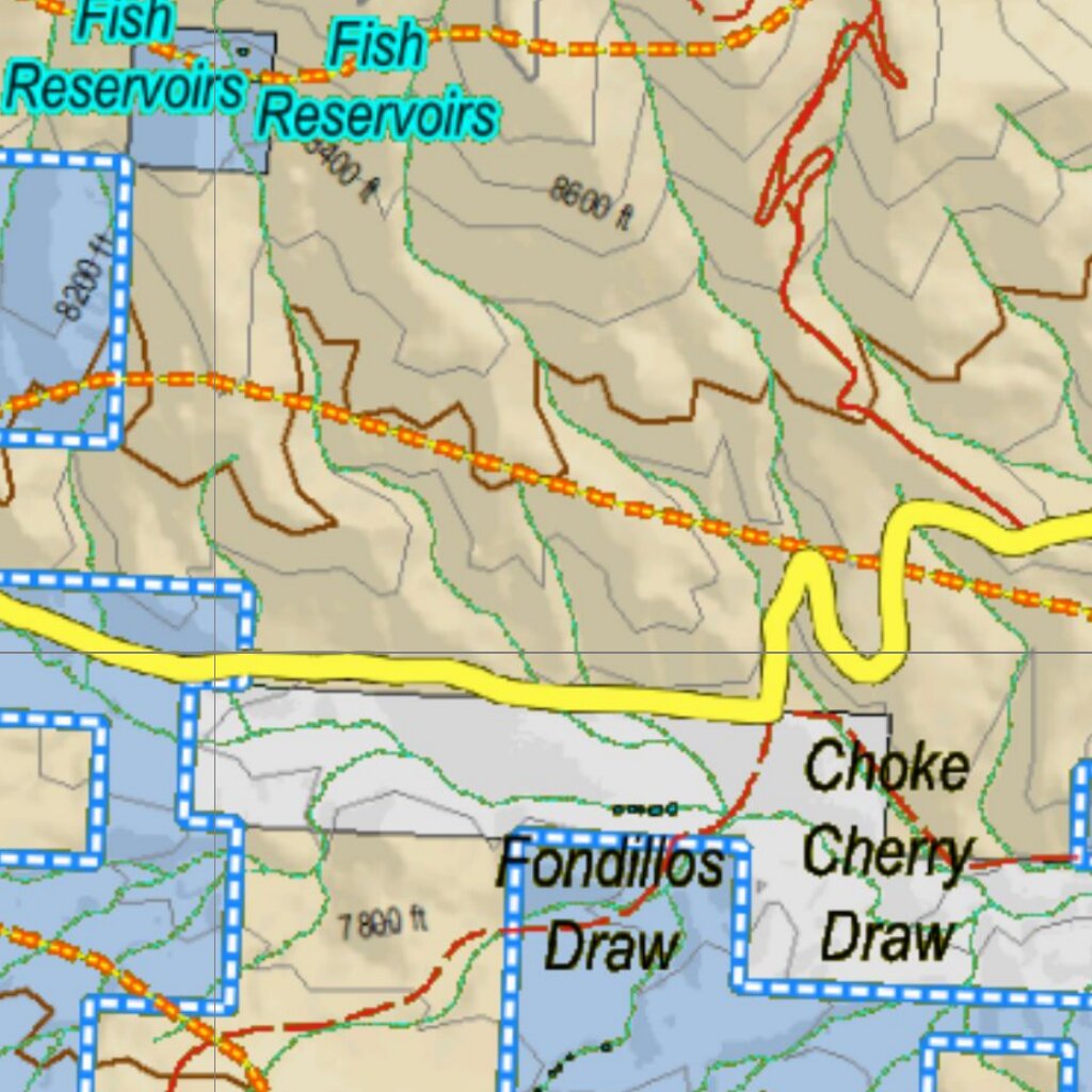 CO Moose Unit 201 Land Use, Kill Site, and Concentrations Map by ...