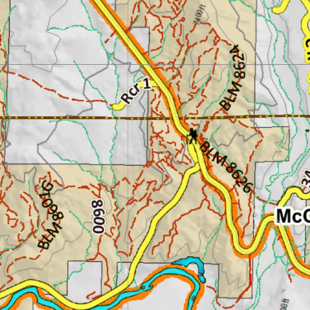 CO Moose Unit 26 Land Use, Kill Site, and Concentrations Map by ...