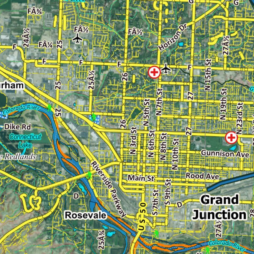 CO Moose Unit 40 Satellite Image with concentrations and kill sites ...