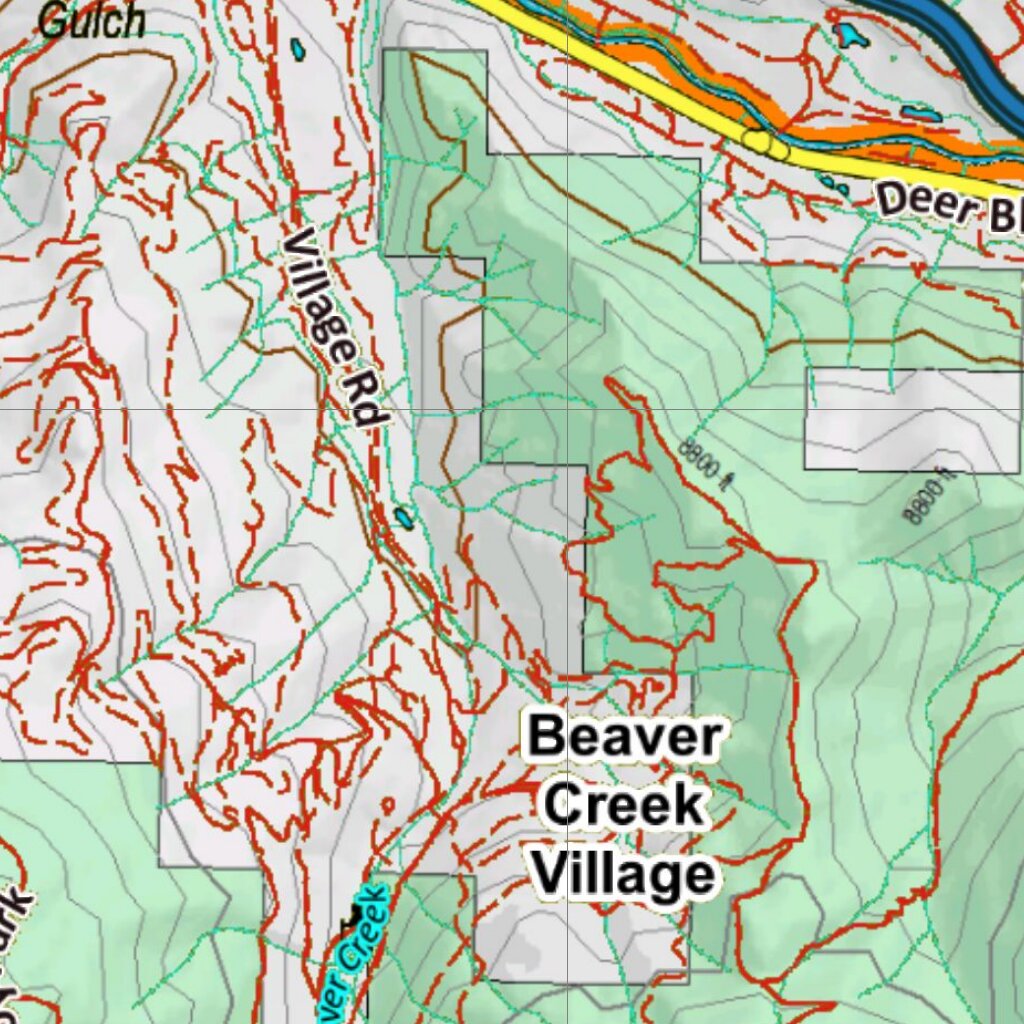 CO Moose Unit 45 Land Use, Kill Site, and Concentrations Map by ...