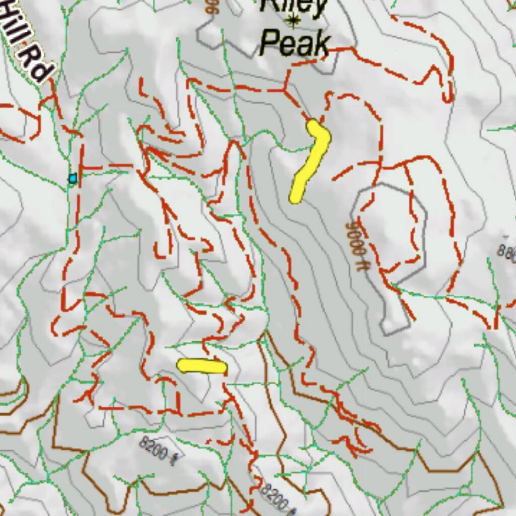 CO Moose Unit 461 Land Use, Kill Site, and Concentrations Map by ...