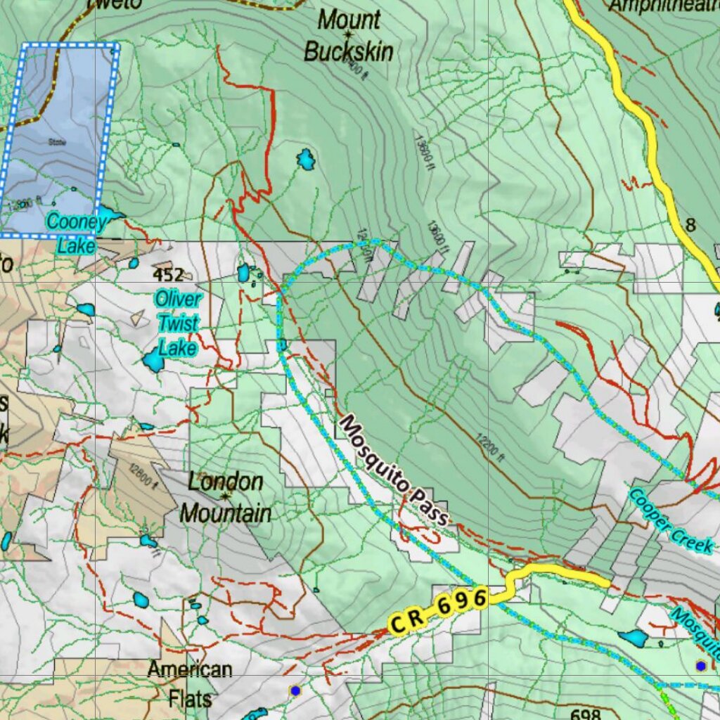 CO Moose Unit 49 Land Use, Kill Site, and Concentrations Map by ...