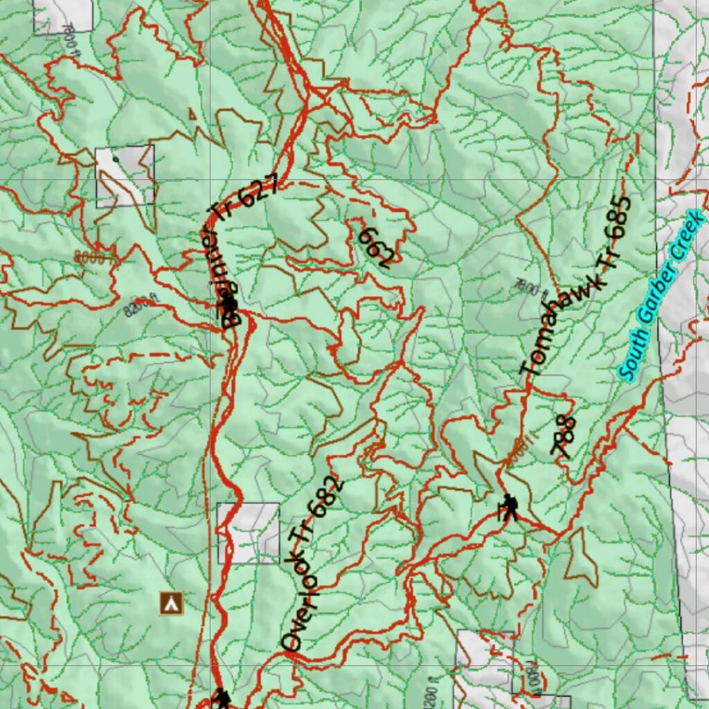 CO Moose Unit 51 Land Use, Kill Site, and Concentrations Map by ...