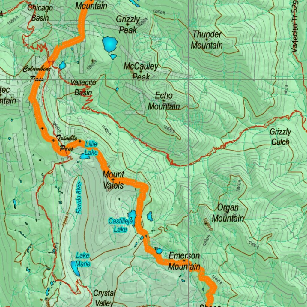 CO Moose Unit 751 Land Use, Kill Site, and Concentrations Map by ...