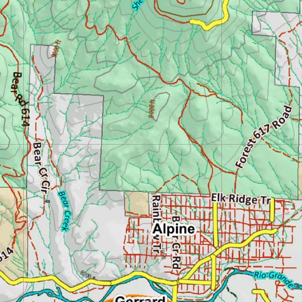 CO Moose Unit 79 Land Use, Kill Site, and Concentrations Map by ...