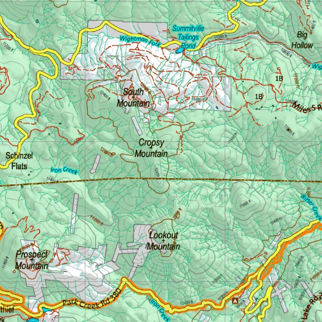 CO Moose Unit 80 Land Use, Kill Site, and Concentrations Map by ...