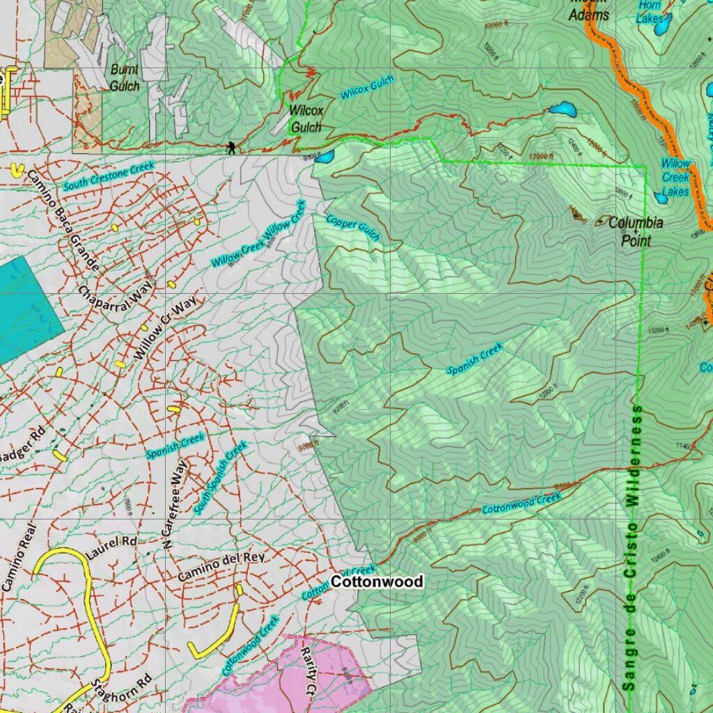 CO Moose Unit 82 Land Use, Kill Site, and Concentrations Map by ...