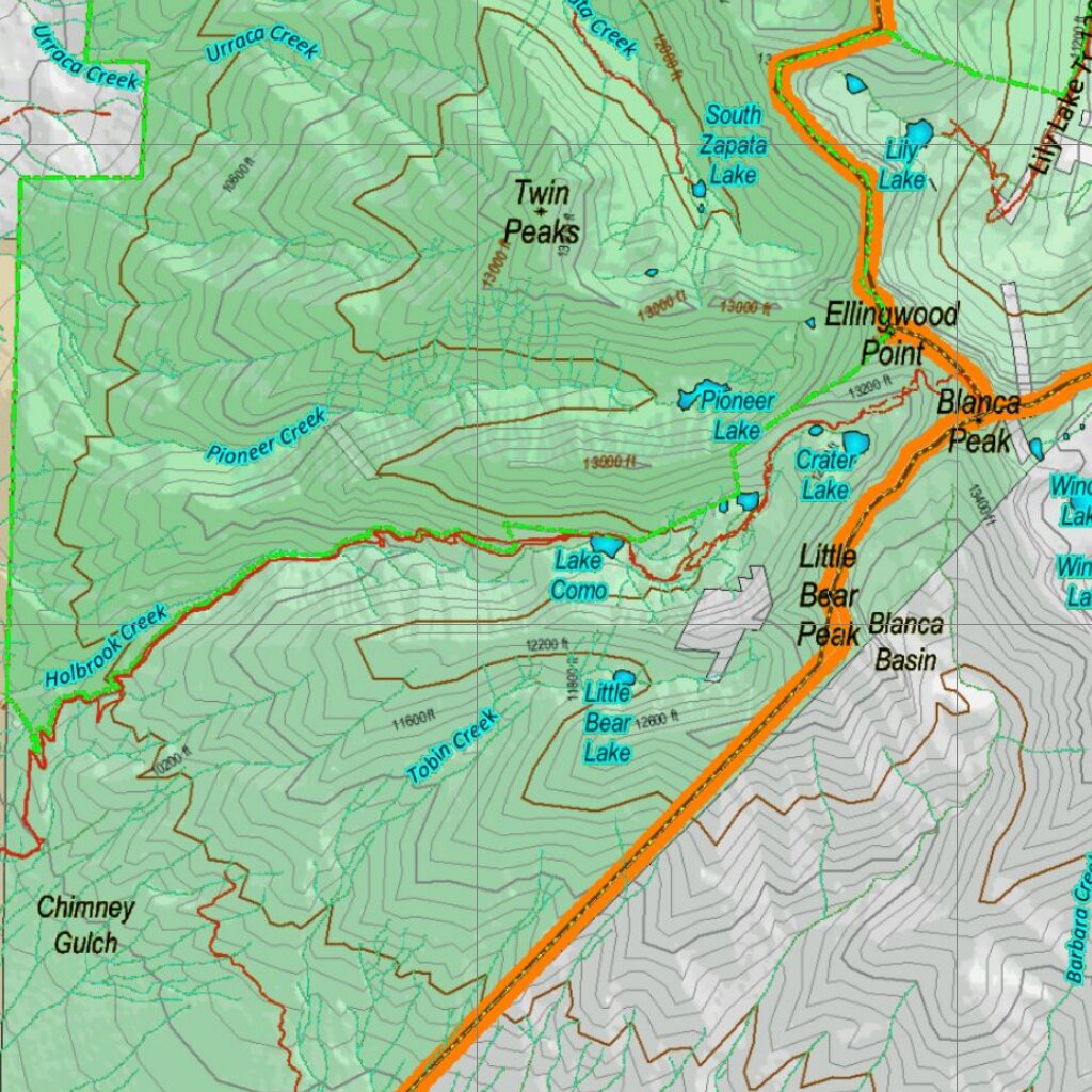 CO Moose Unit 83 Land Use, Kill Site, and Concentrations Map by ...
