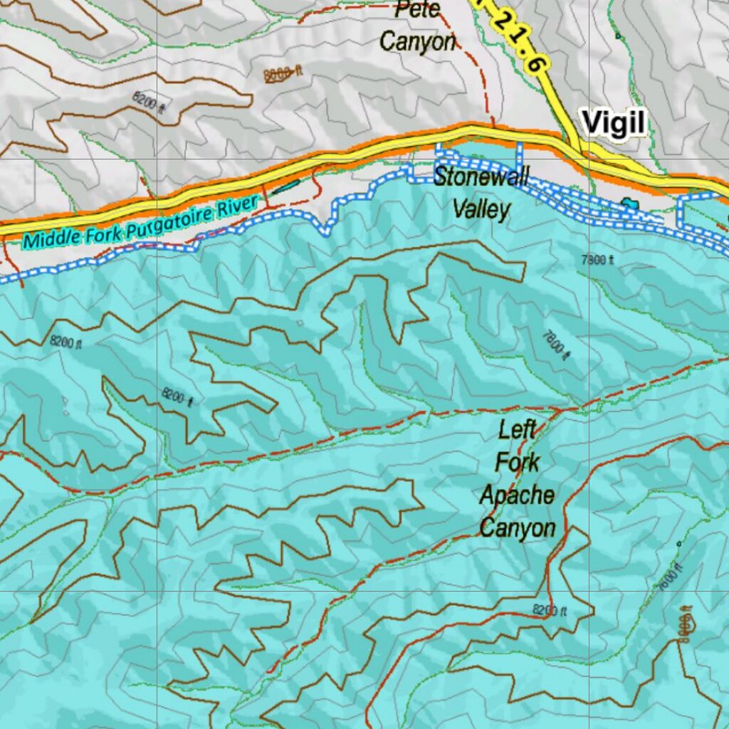 CO Moose Unit 851 Land Use, Kill Site, and Concentrations Map by ...