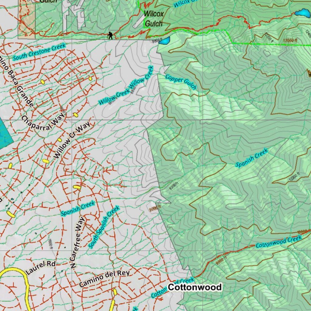 CO Moose Unit 86 Land Use, Kill Site, and Concentrations Map by ...