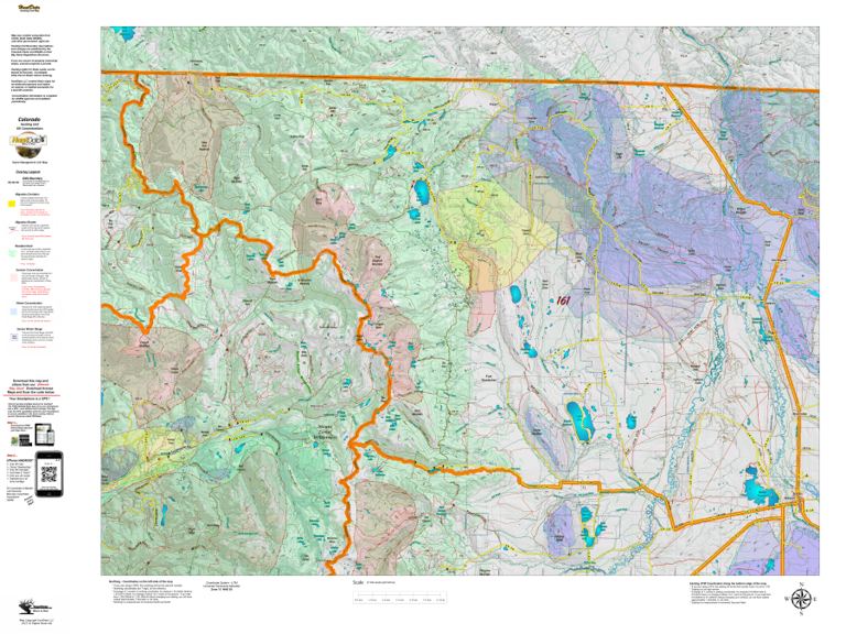 CO Unit 161 Elk Concentrations and Migration Map by Colorado HuntData ...