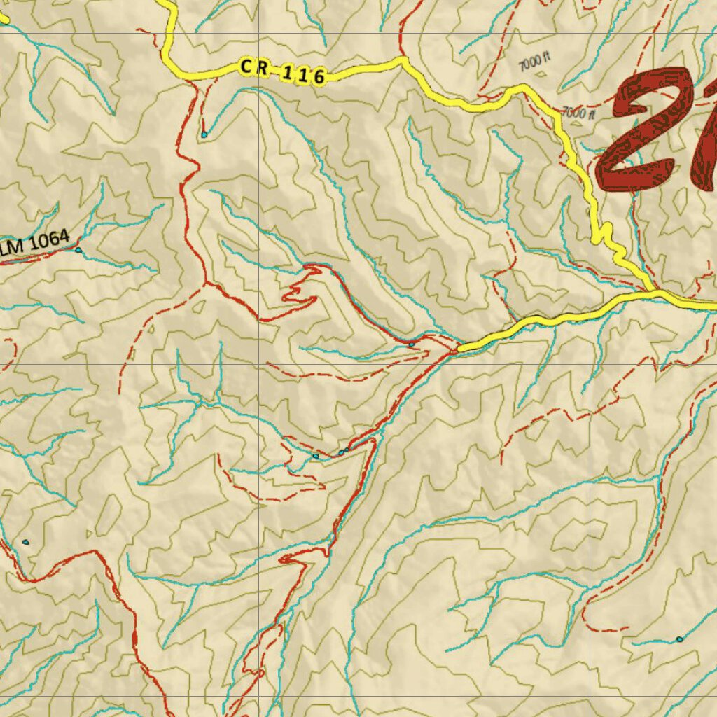 Co Unit 21 Land Ownership Map by Colorado HuntData LLC | Avenza Maps