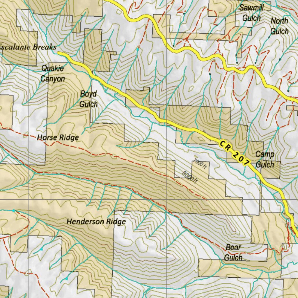 Co Unit 21 Land Ownership Map by Colorado HuntData LLC | Avenza Maps