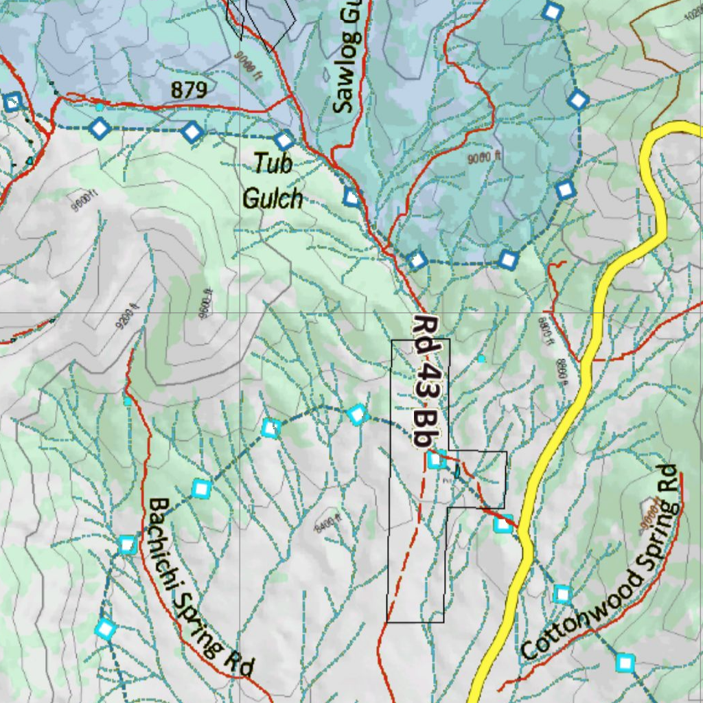 CO Unit 681 Elk Concentrations and Migration Map by Colorado HuntData ...