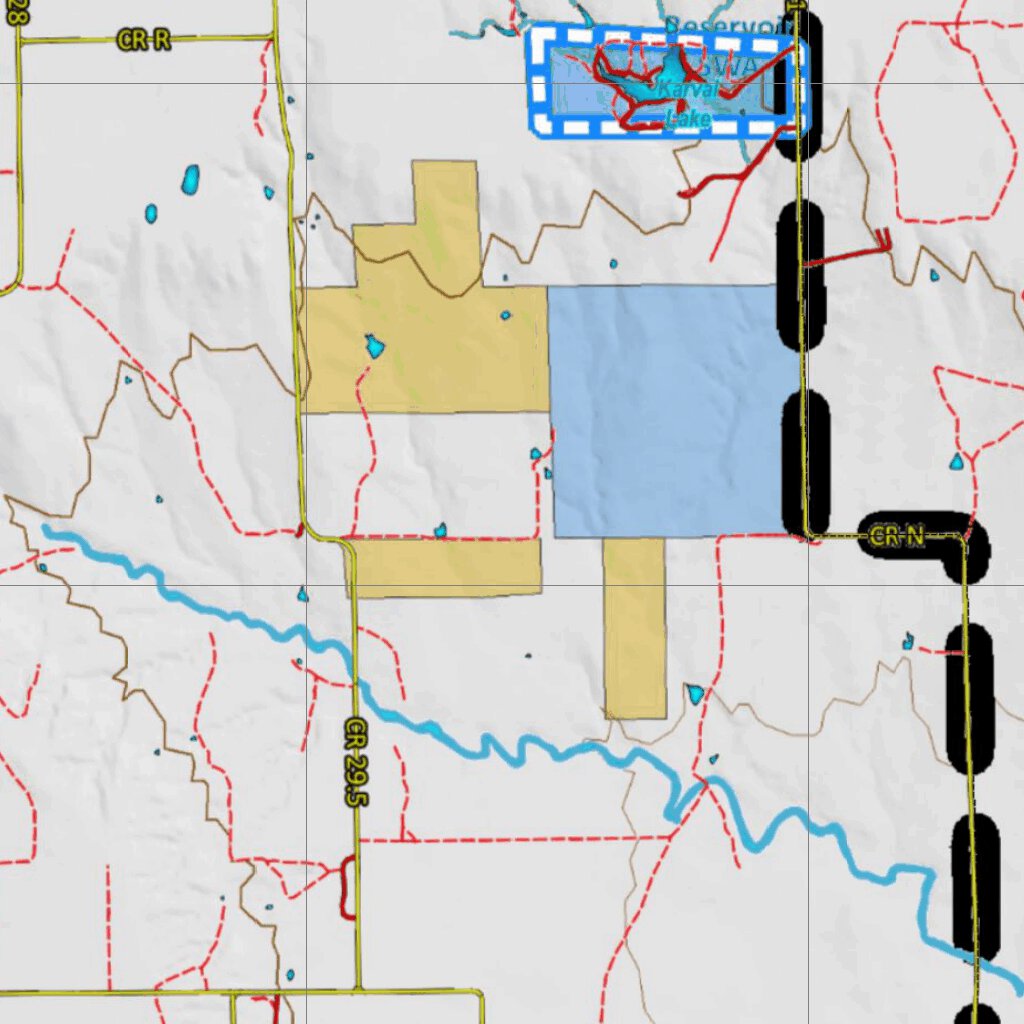 Colorado_Unit_120_Landownership Map by Colorado HuntData LLC | Avenza Maps