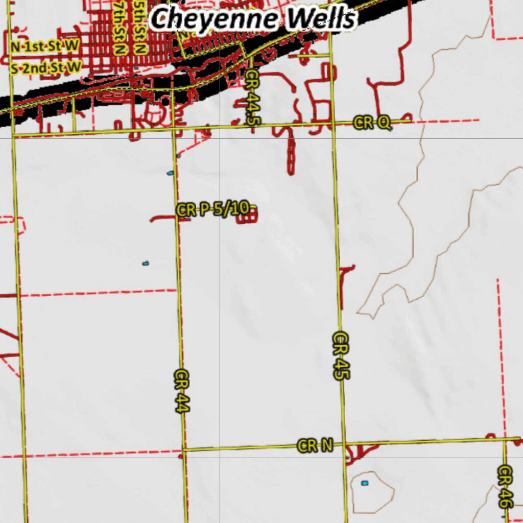 Colorado_Unit_122_Landownership Map by Colorado HuntData LLC | Avenza Maps