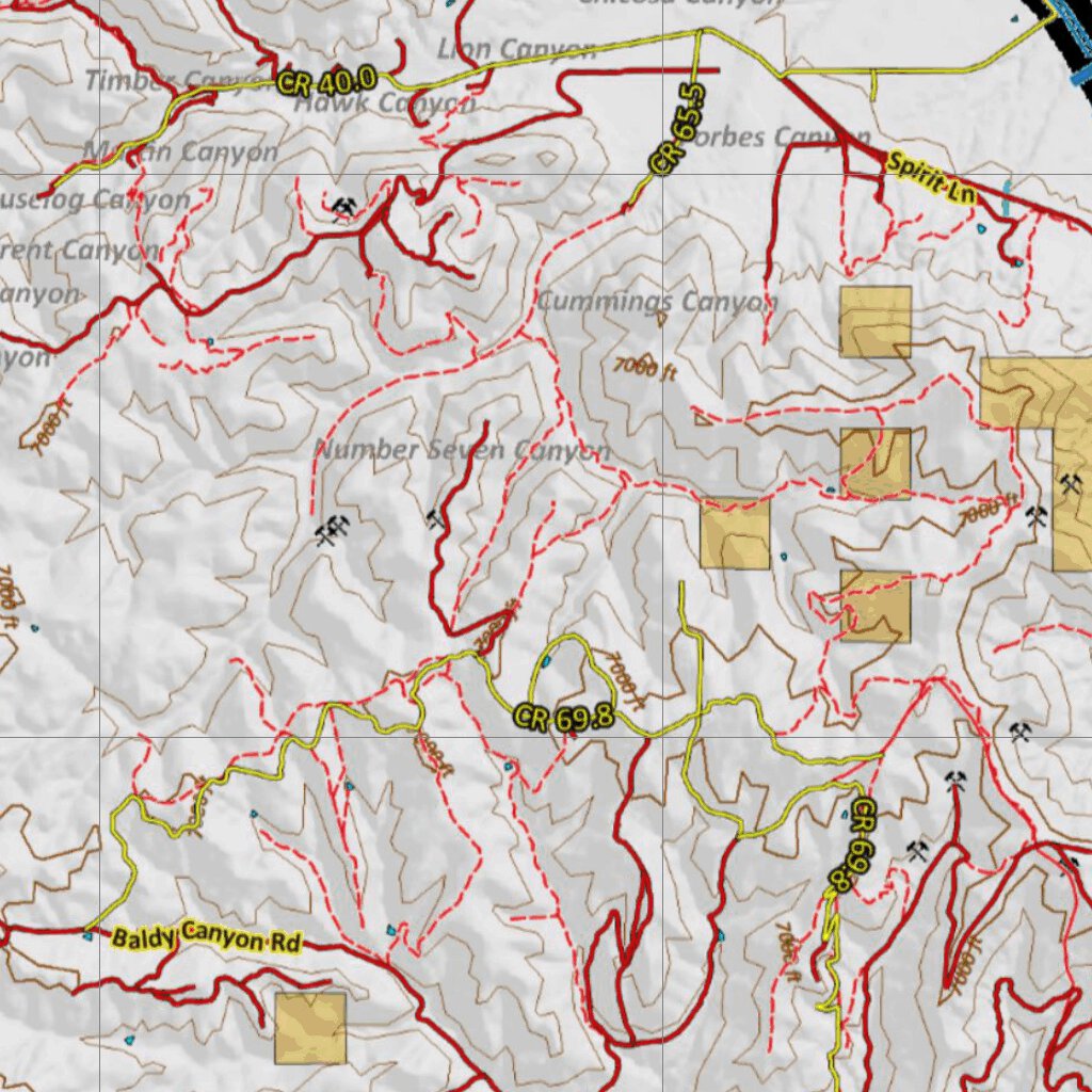 Colorado_Unit_134_Landownership Map by Colorado HuntData LLC | Avenza Maps