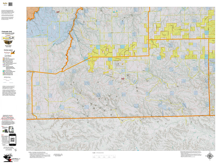 Colorado Unit 143 Elk Concentrations on a Land Ownership Base, the ...