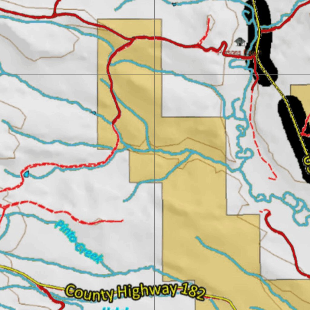 Colorado_Unit_181_Landownership Map by Colorado HuntData LLC | Avenza Maps