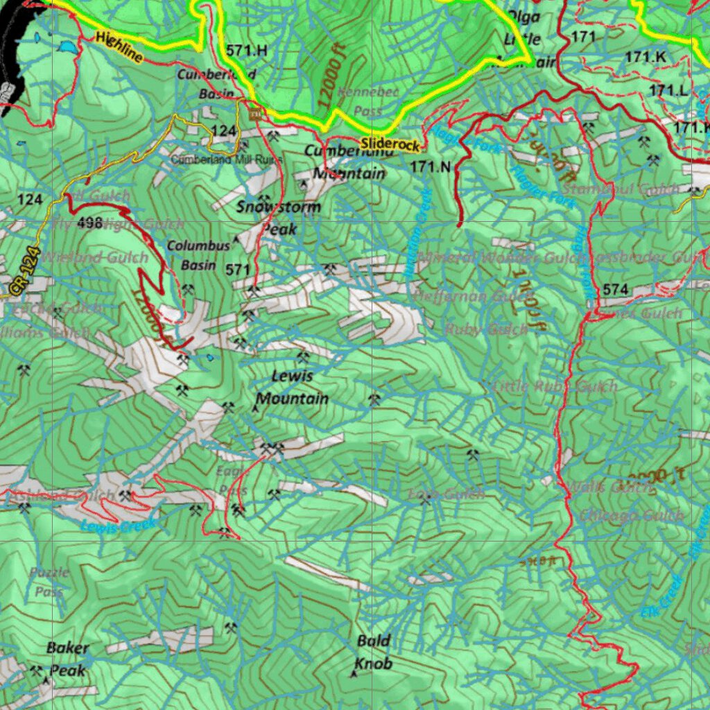 Colorado_Unit_74_Landownership Map by Colorado HuntData LLC | Avenza Maps